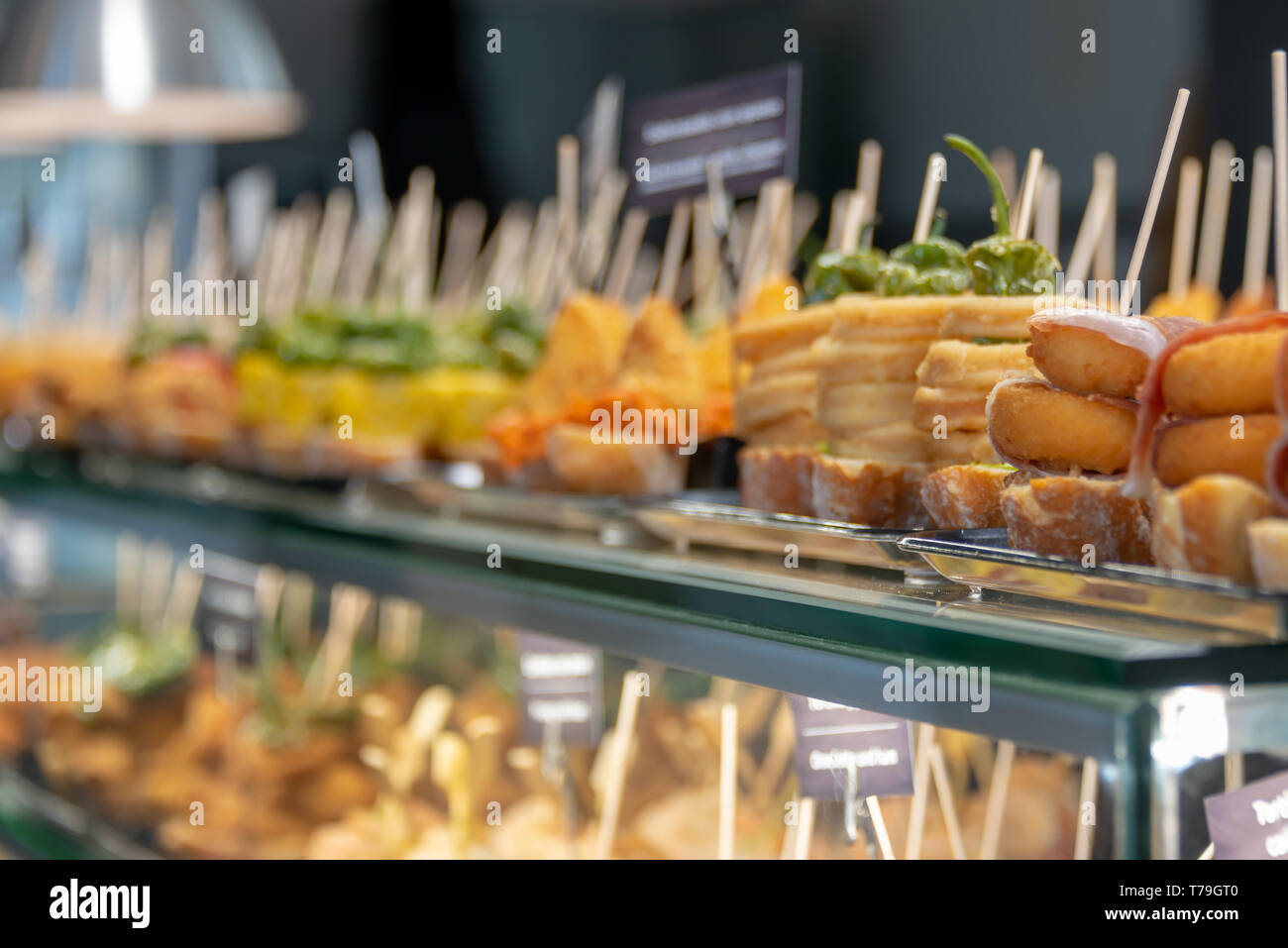 Spanish tapas pinchos hi-res stock photography and images - Alamy