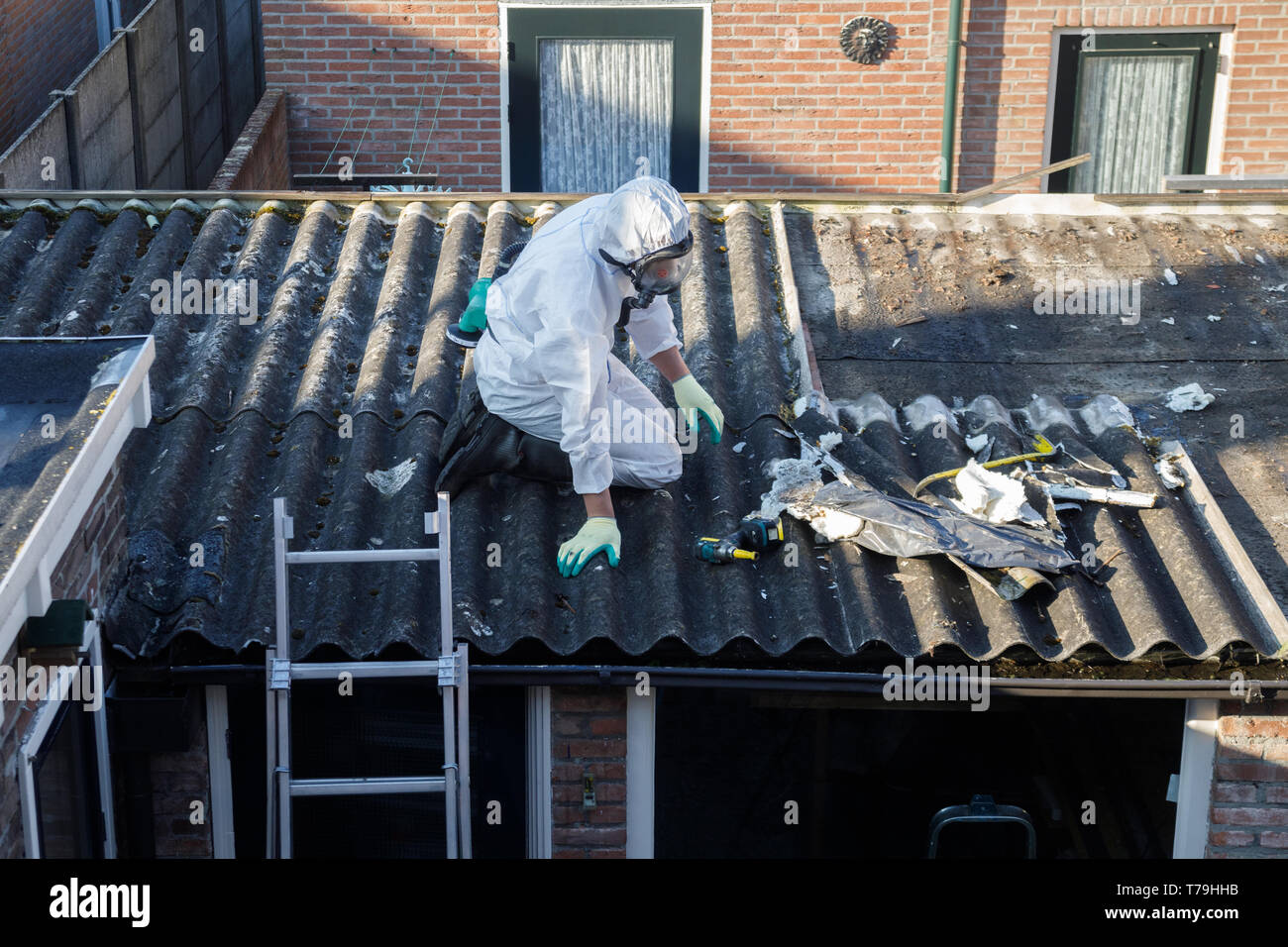 Asbestos suits hi-res stock photography and images - Alamy