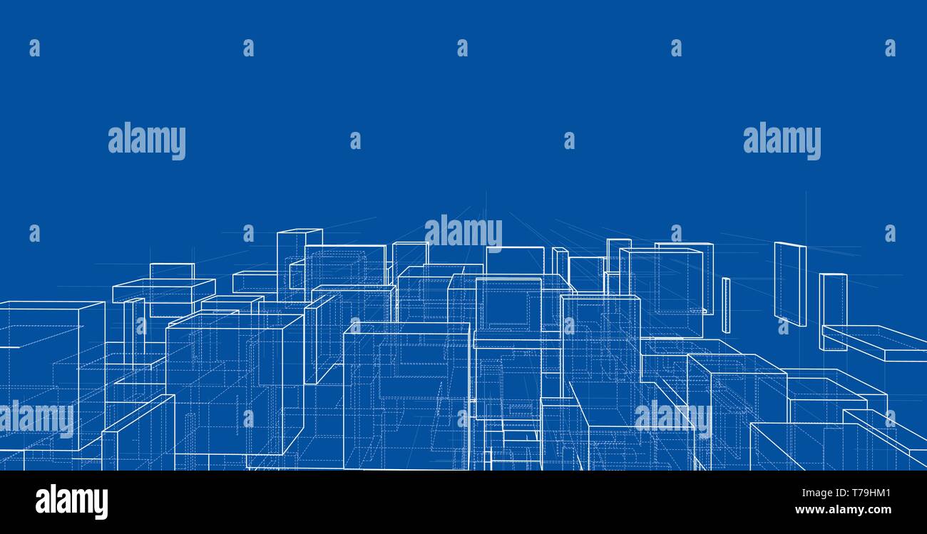 Vector abstract boxes background Stock Vector Image & Art - Alamy