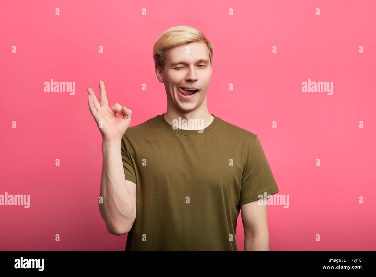 Man Sticks Out His Tongue High Resolution Stock Photography and Images ...