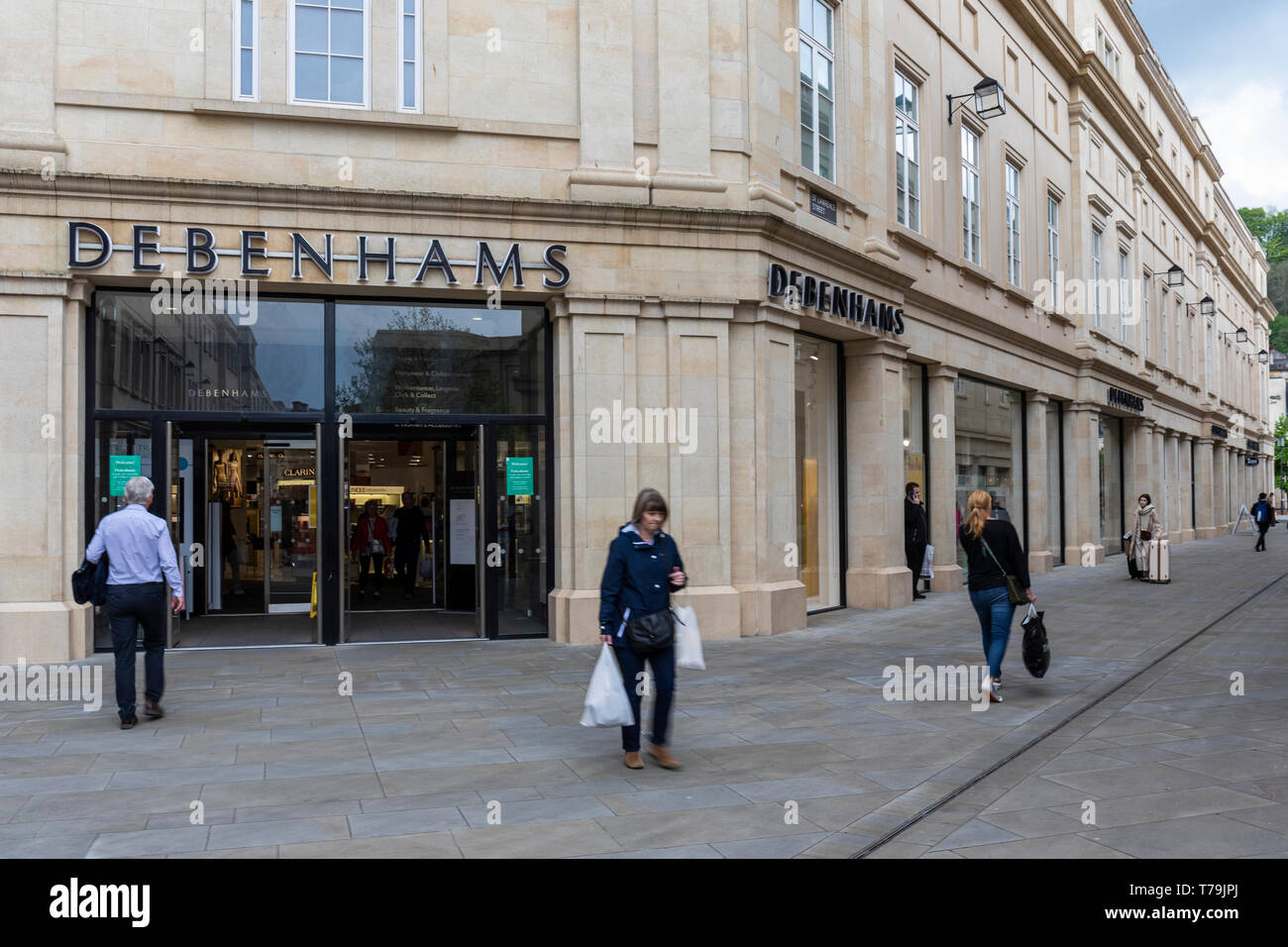 The Debenhams store in SouthGate Place, Bath, England, UK Stock Photo ...