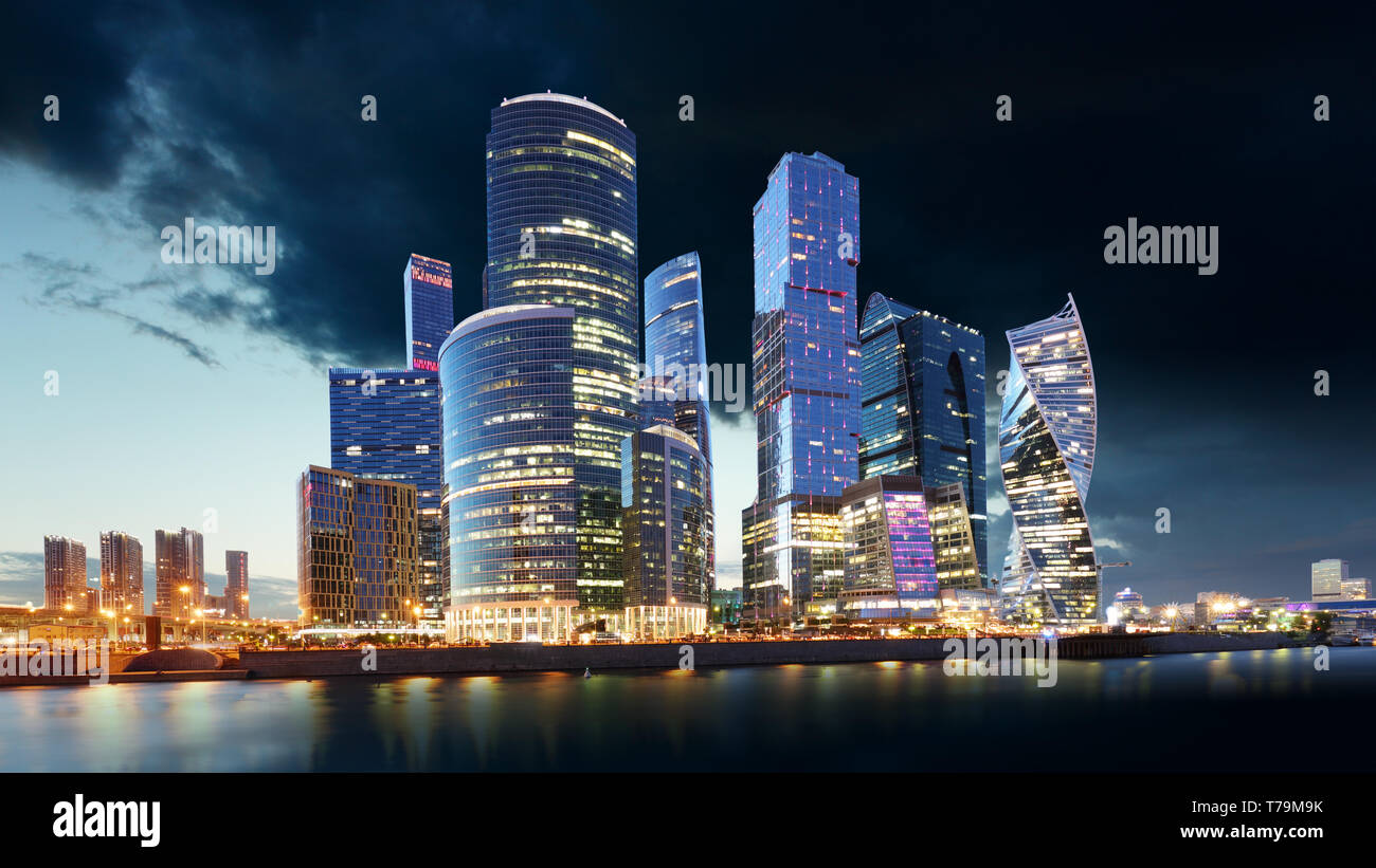 Moscow city centre hi-res stock photography and images - Alamy