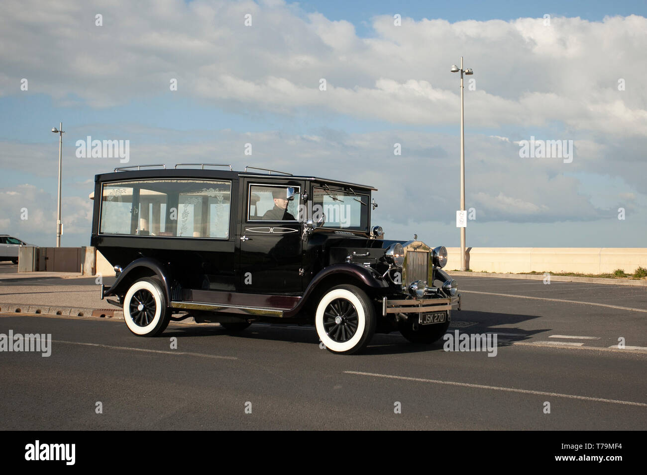Black 1992 Imperial funeral Hearse at Cleveleys Spring Car Show at ...