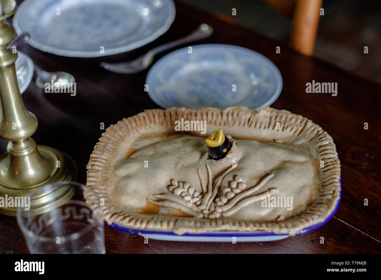 Victorian food pie hi-res stock photography and images - Alamy