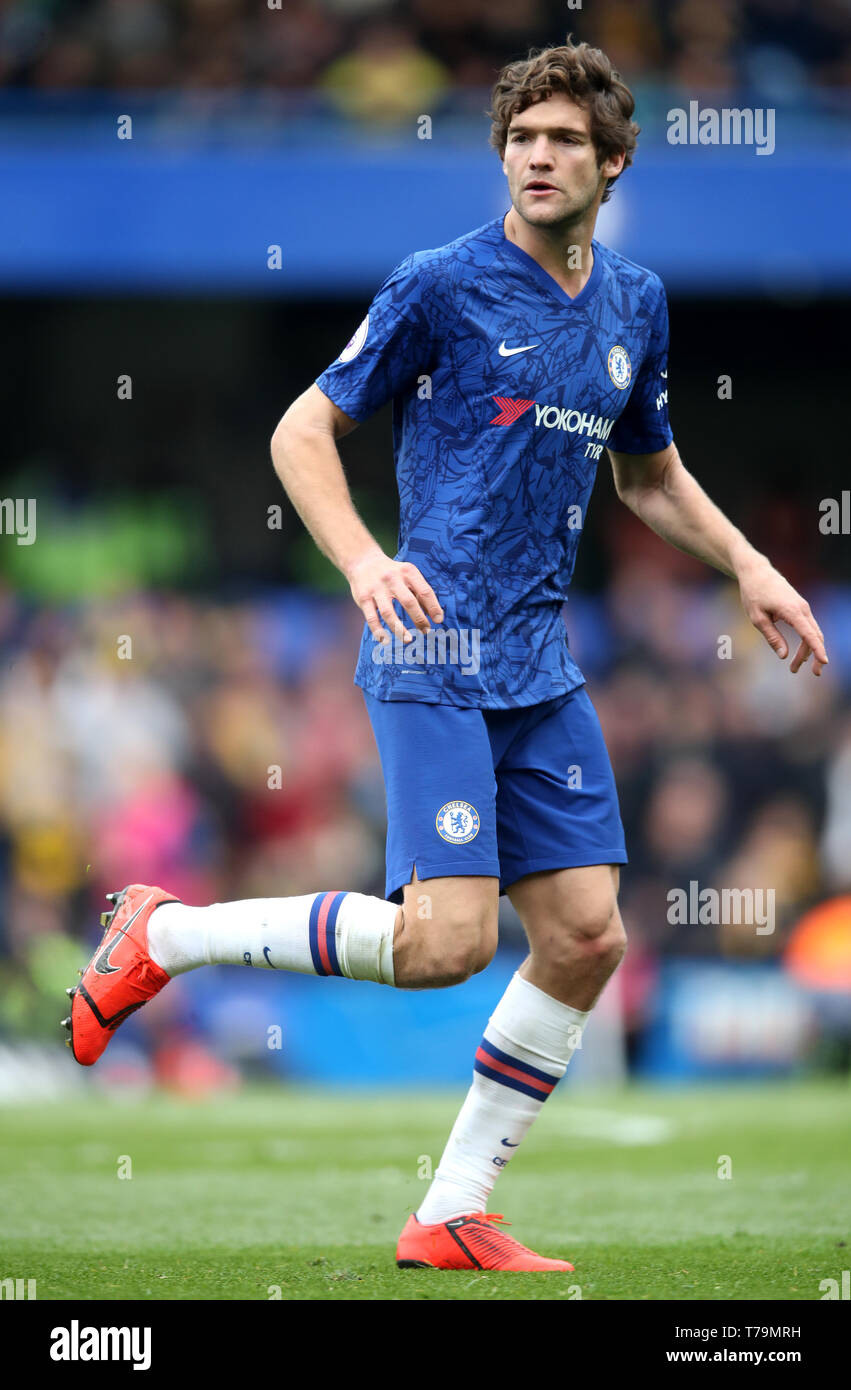 Chelsea's Marcos Alonso during the Premier League match at Stamford ...