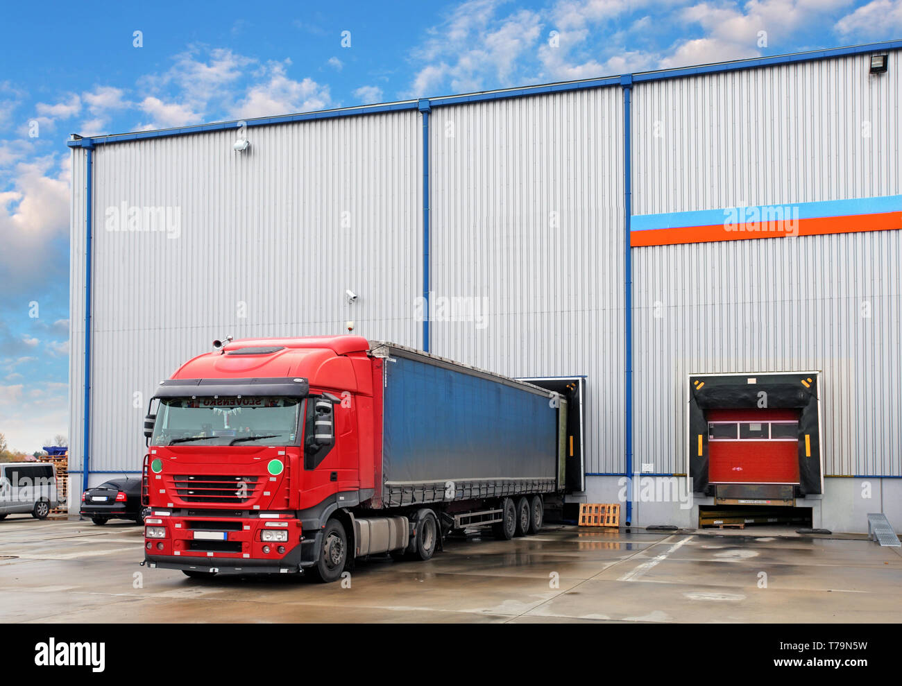 Transportation freight industry Stock Photo - Alamy