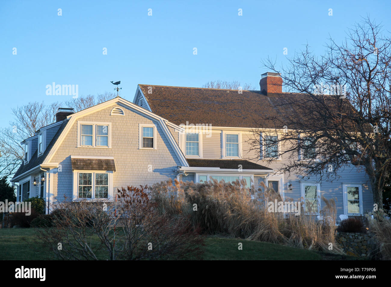A large home on Cape Cod, Massachusetts, United States Stock Photo - Alamy