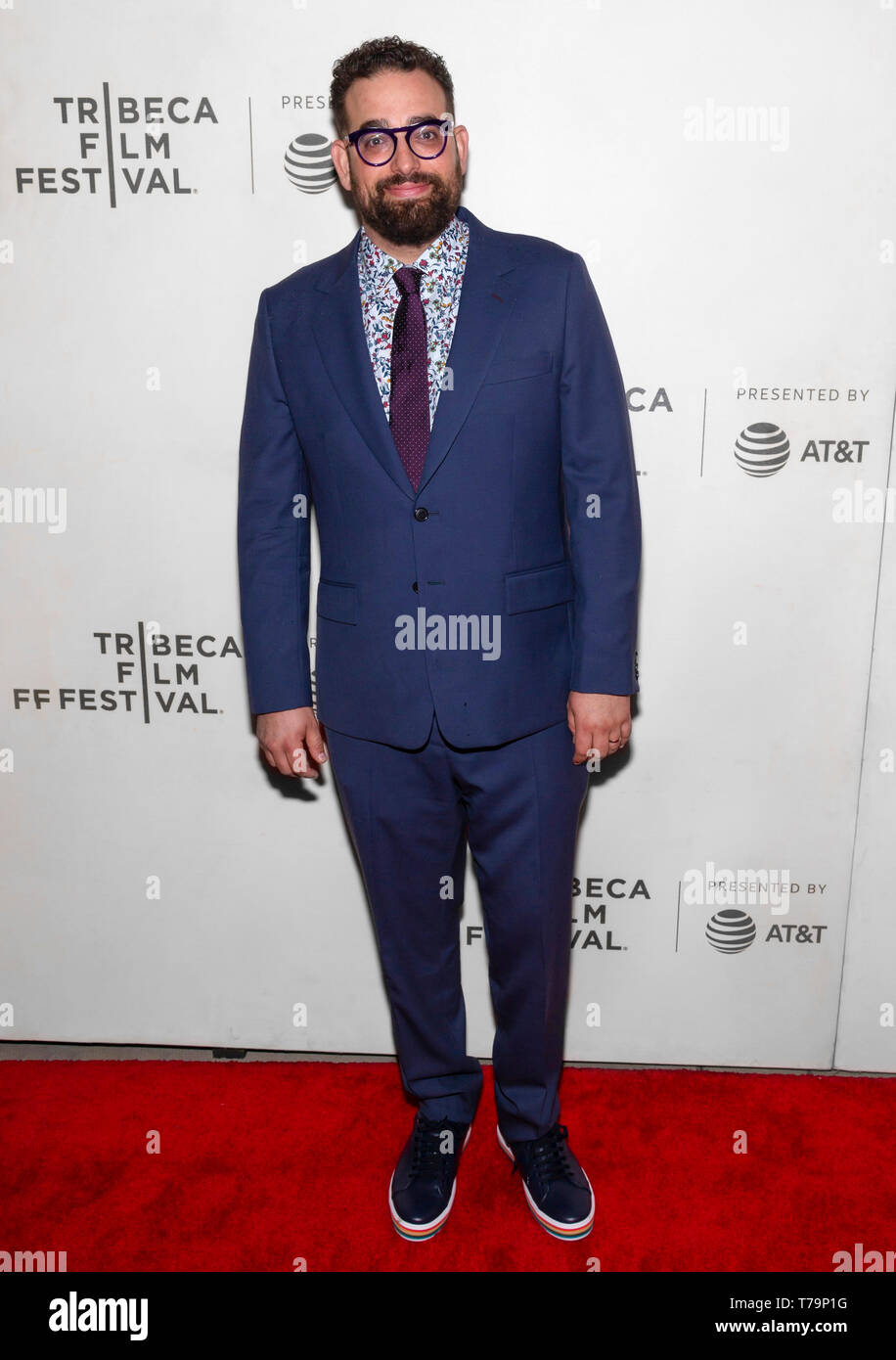New York, NY - May 02, 2019: Michael Simkin attends premiere of ...