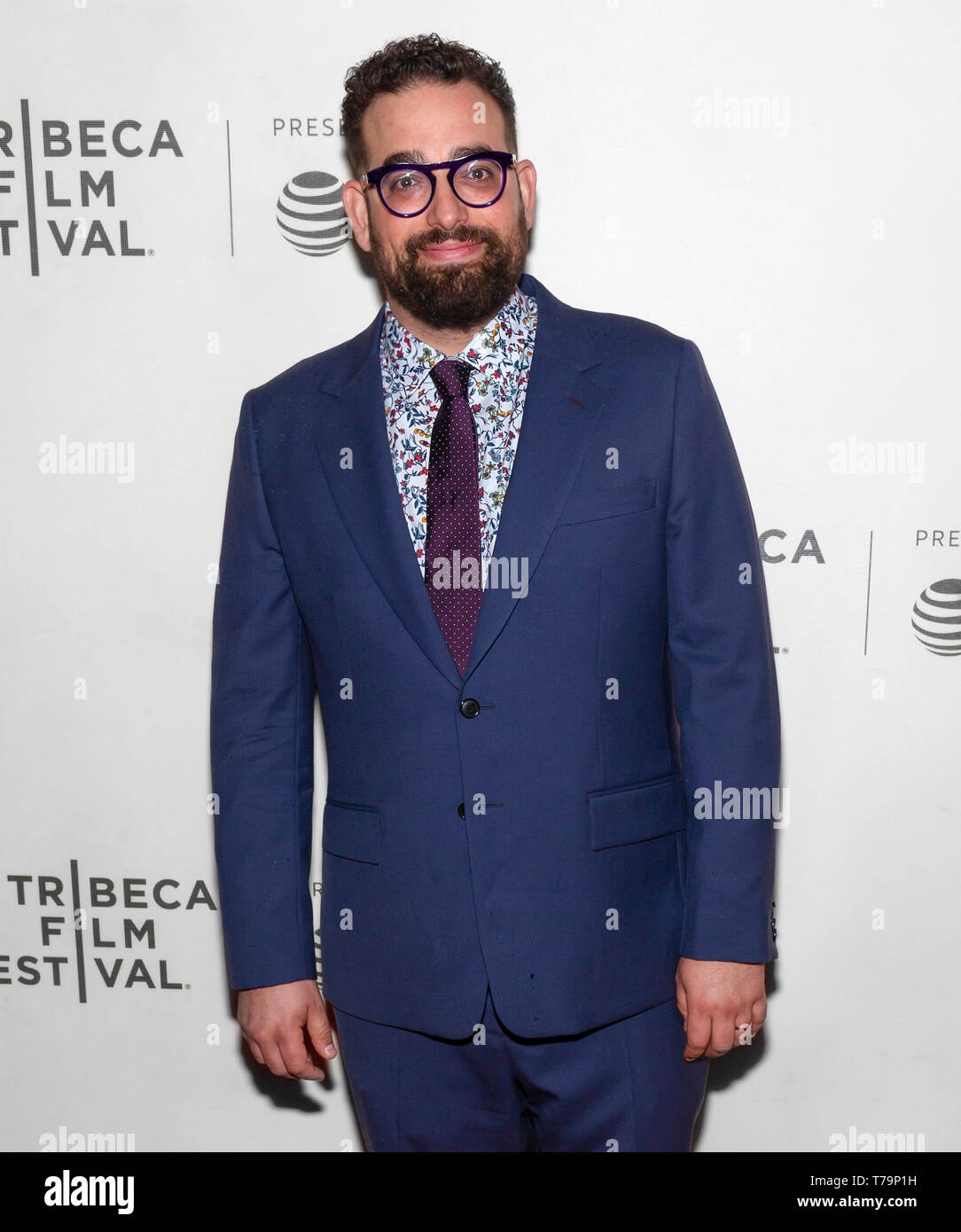 New York, NY - May 02, 2019: Michael Simkin attends premiere of ...