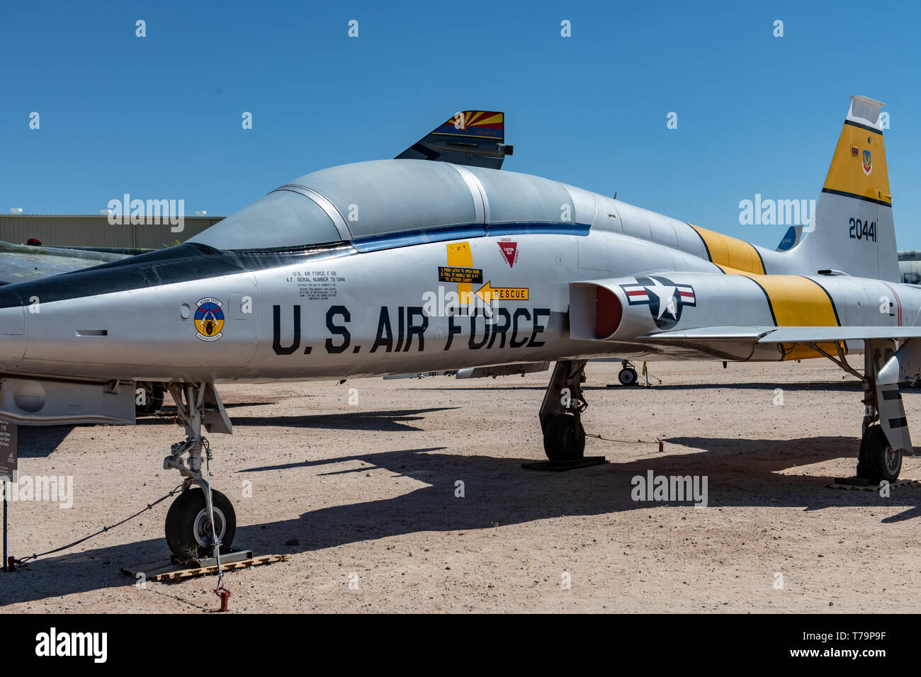 Northrop F-5B Freedom Fighter (Air Force) at Pima Air & Space Museum in ...