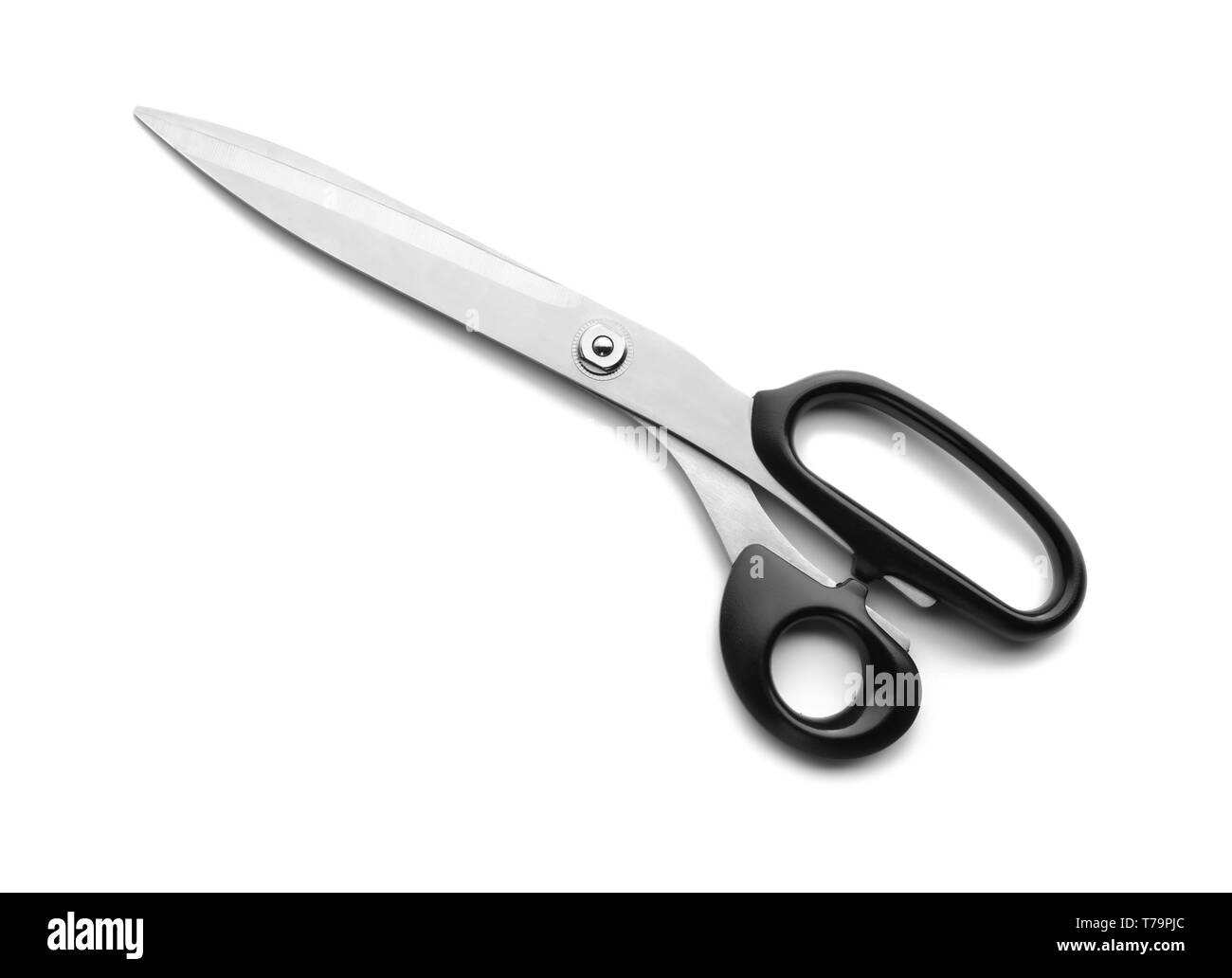 Scissors on white background Stock Photo - Alamy