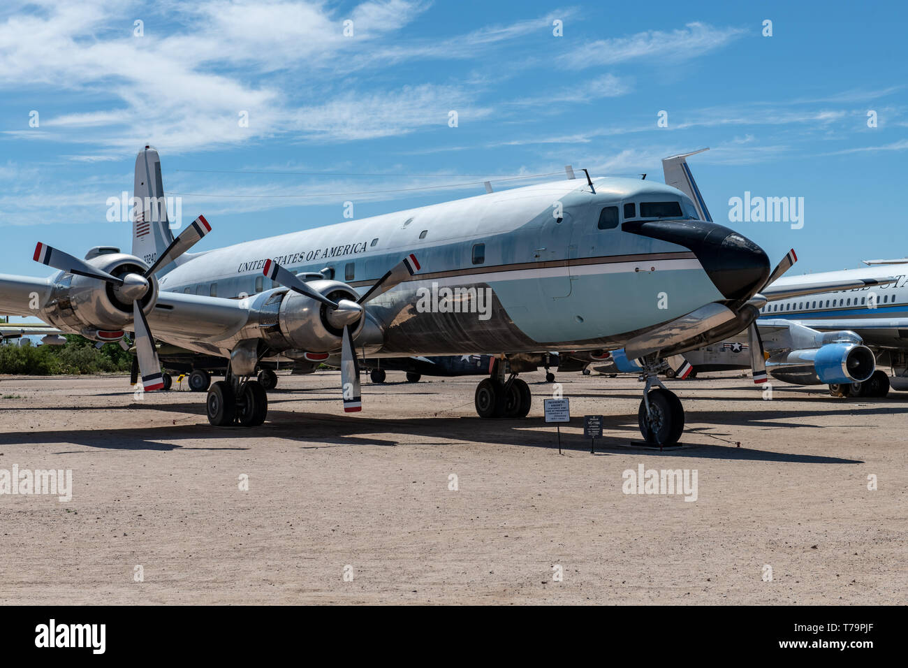 Douglas VC-118A Liftmaster (Air Force) at Pima Air & Space Museum in ...