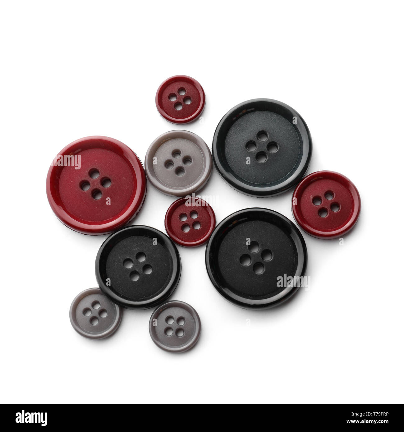 Color buttons on white background Stock Photo - Alamy