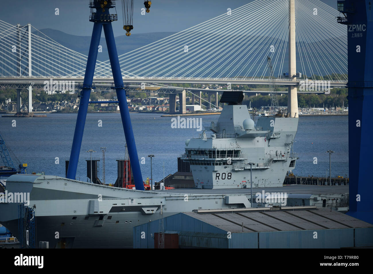Queen Elizabeth In Dry Dock High Resolution Stock Photography and ...