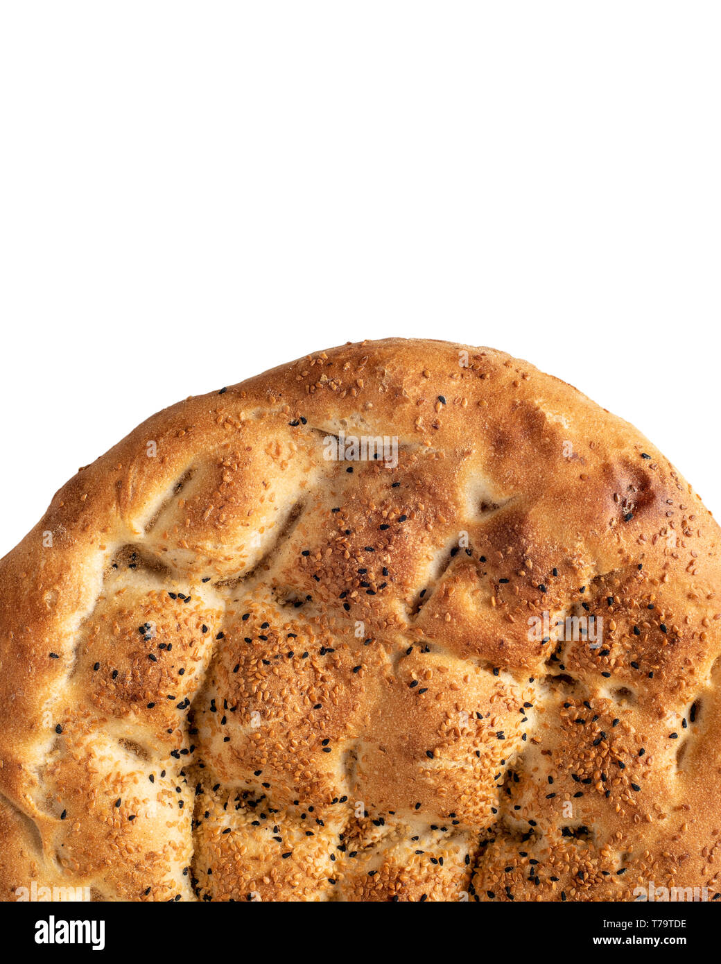 Ramadan Pita (Ramazan Pidesi) Traditional Turkish bread for holy month ...