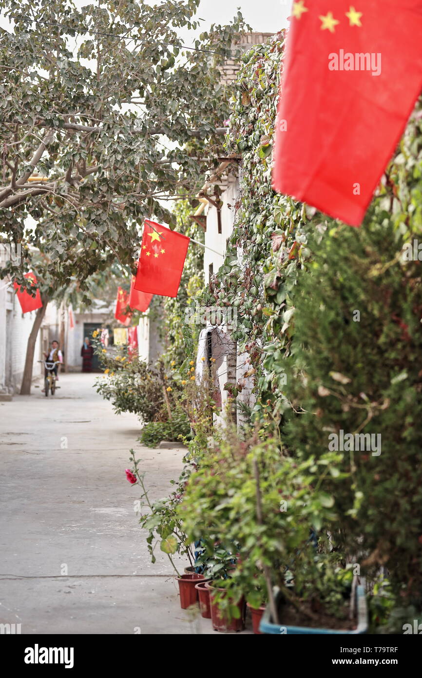 Flag of xinjiang hi-res stock photography and images - Alamy