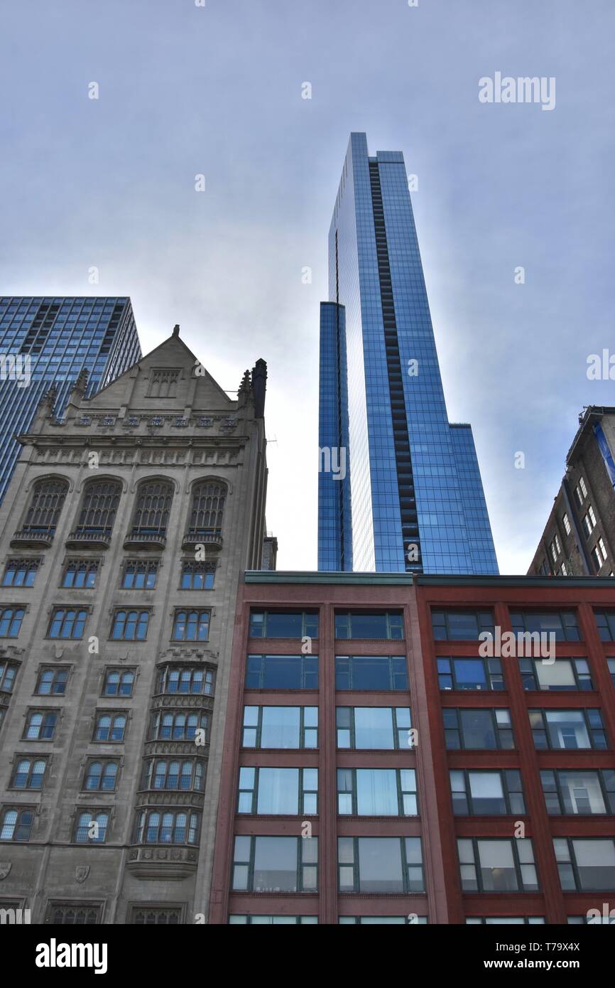 Iconic view of Chicago, Illinois, USA Stock Photo - Alamy
