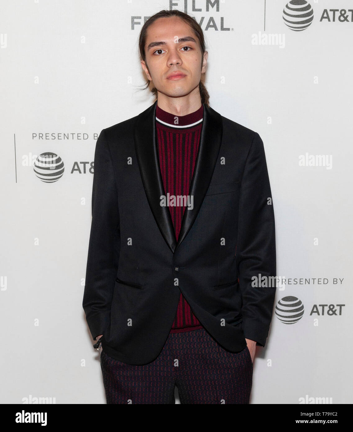 New York, NY - April 28, 2019: Actor Stephen Dinh attends the premiere ...