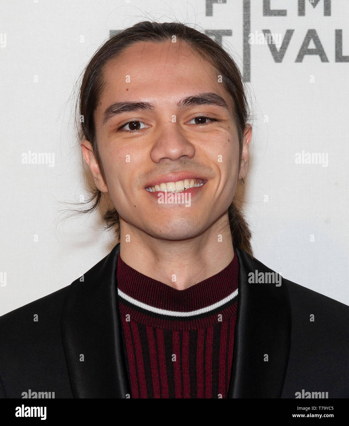 New York, NY - April 28, 2019: Actor Stephen Dinh attends the premiere ...