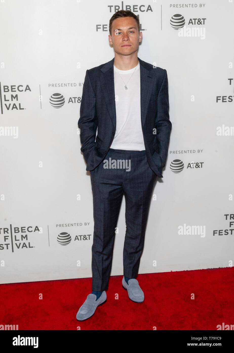 New York, NY - April 28, 2019: Actor Finn Cole attends the premiere of ...