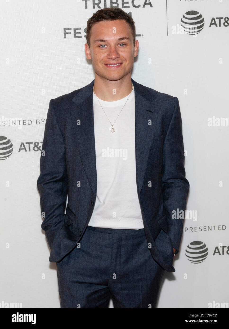 New York, NY - April 28, 2019: Actor Finn Cole attends the premiere of ...