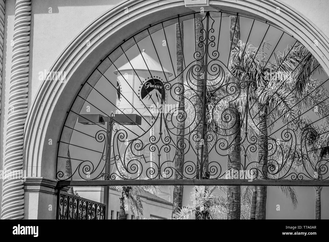 Paramount Pictures film studios at Los Angeles - CALIFORNIA, USA ...