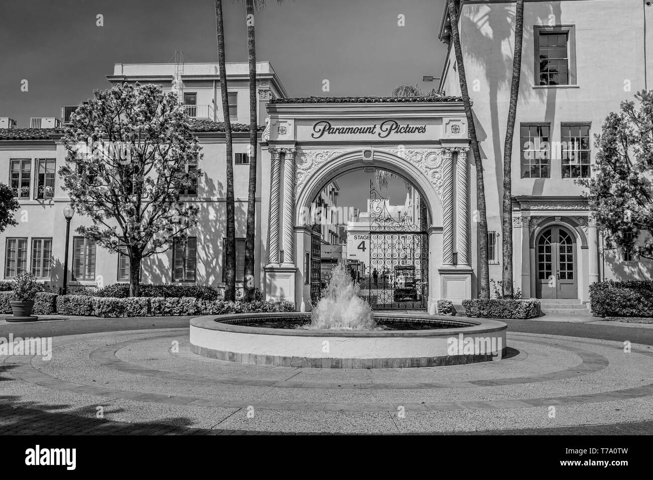 Paramount Pictures film studios at Los Angeles - CALIFORNIA, USA ...