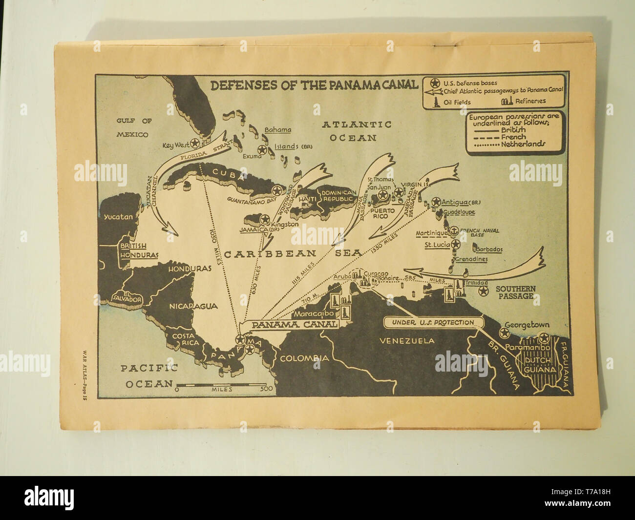 Editorial publication from January 2, 1943 showing the defenses of the ...