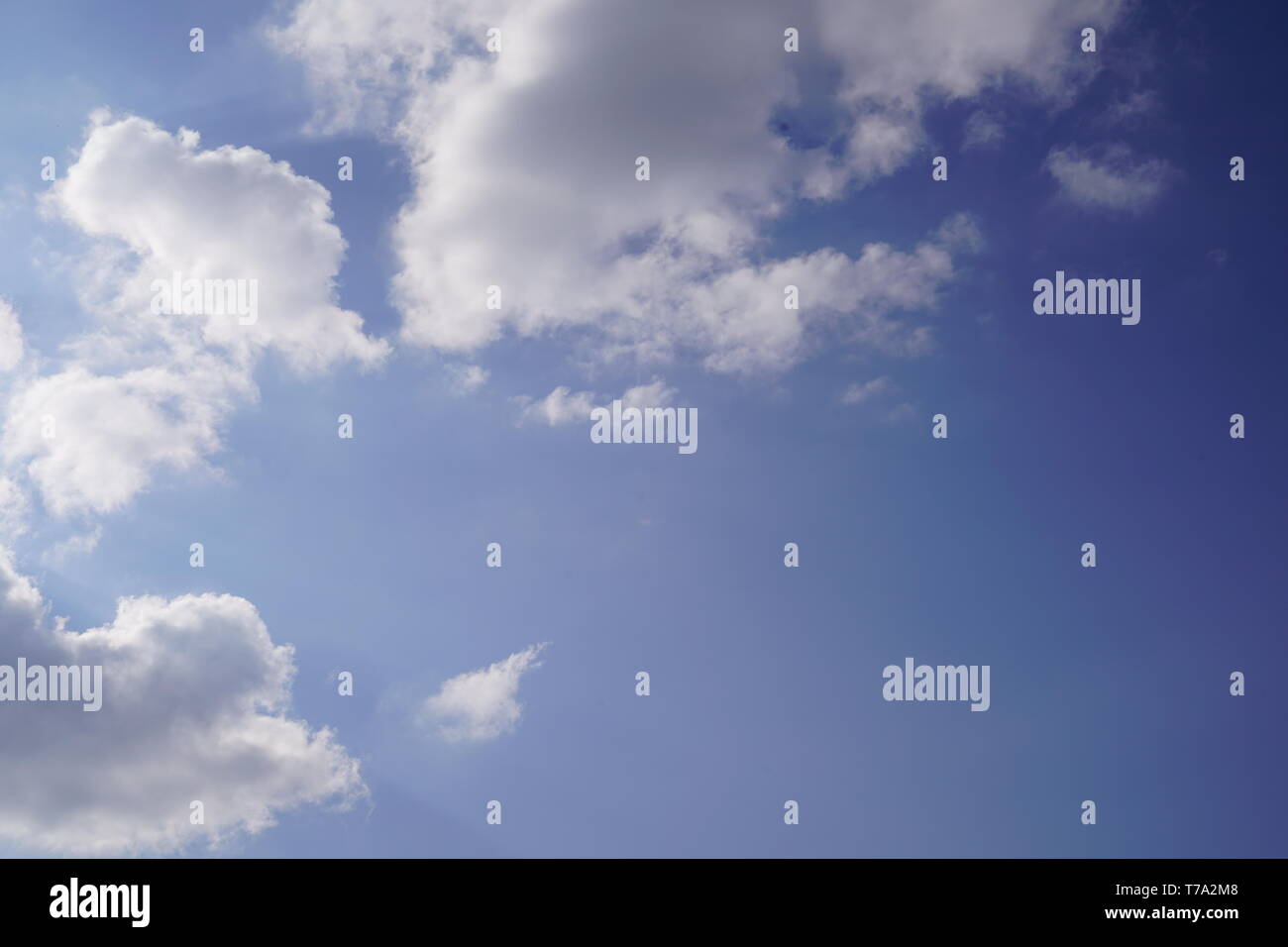 Clearly beautiful blue sky with unique cloud Stock Photo - Alamy