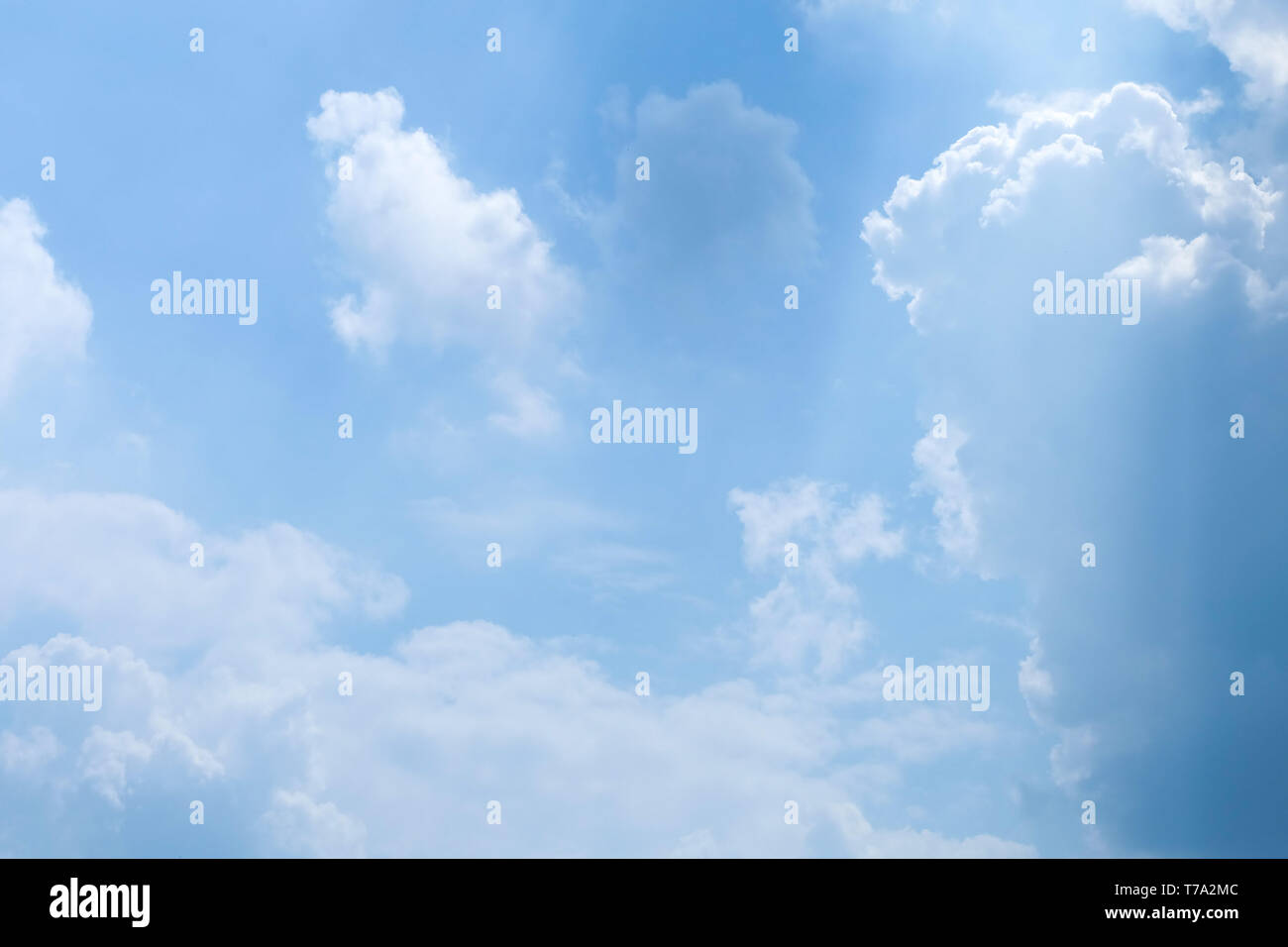 Clearly beautiful blue sky with unique cloud Stock Photo - Alamy