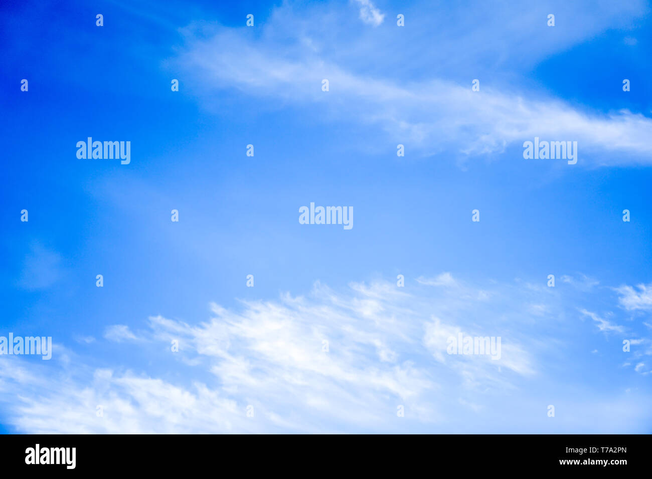 Clearly beautiful blue sky with unique cloud Stock Photo - Alamy