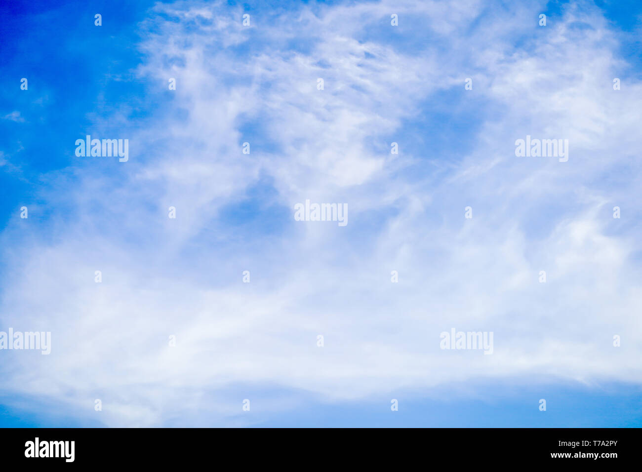 Clearly beautiful blue sky with unique cloud Stock Photo - Alamy