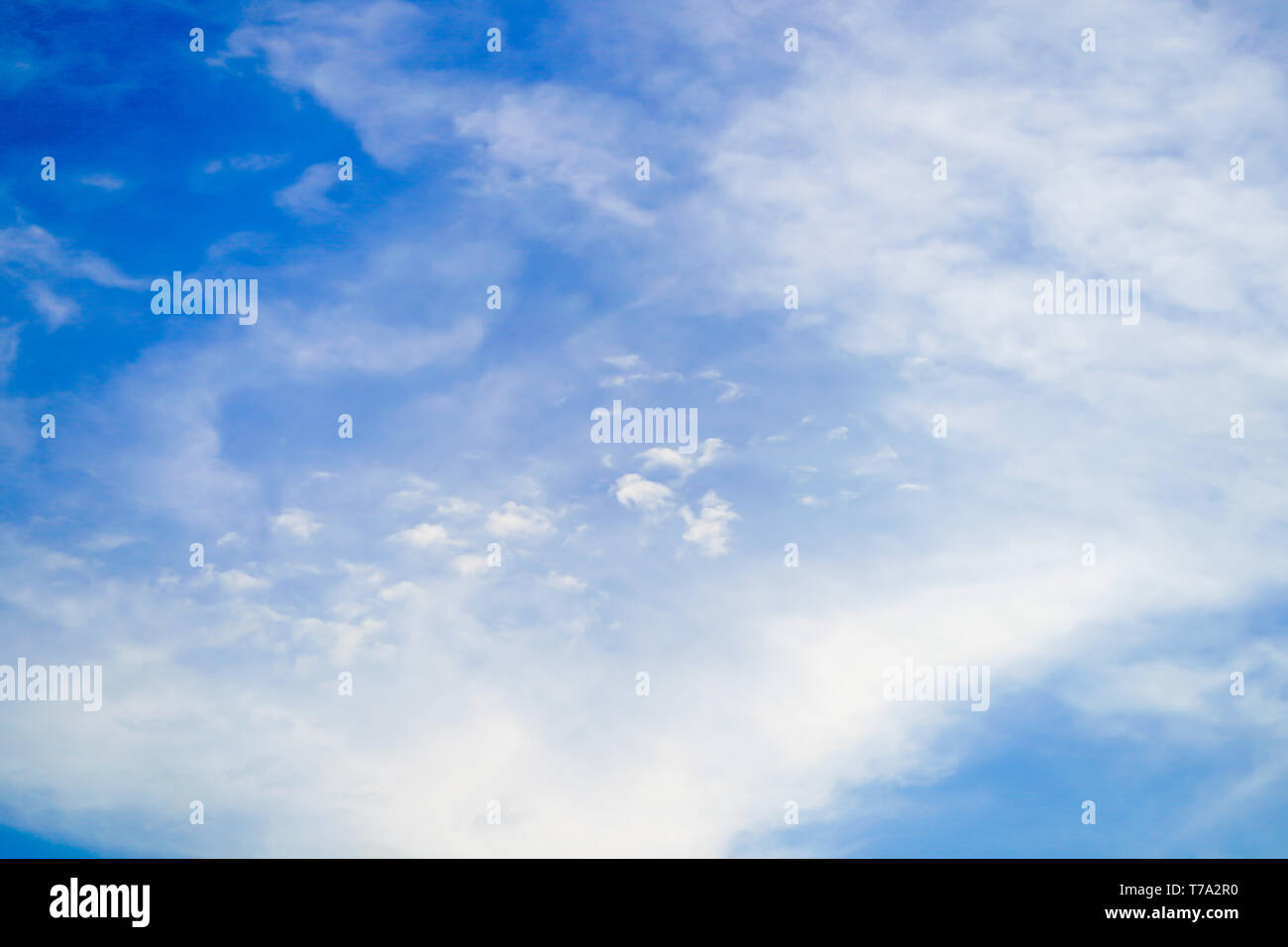 Clearly beautiful blue sky with unique cloud Stock Photo - Alamy