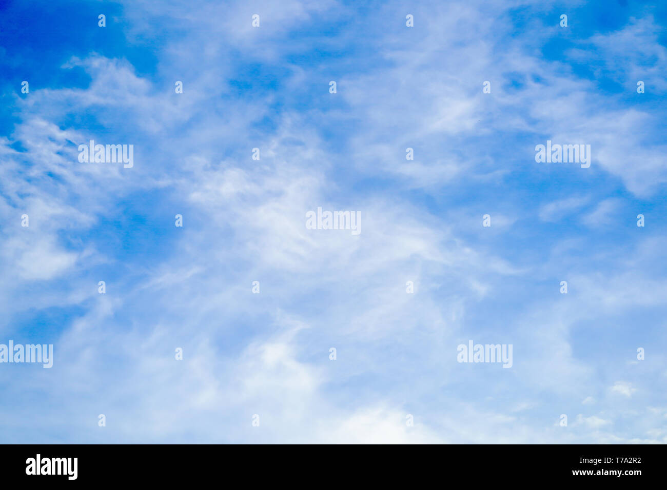Clearly beautiful blue sky with unique cloud Stock Photo - Alamy