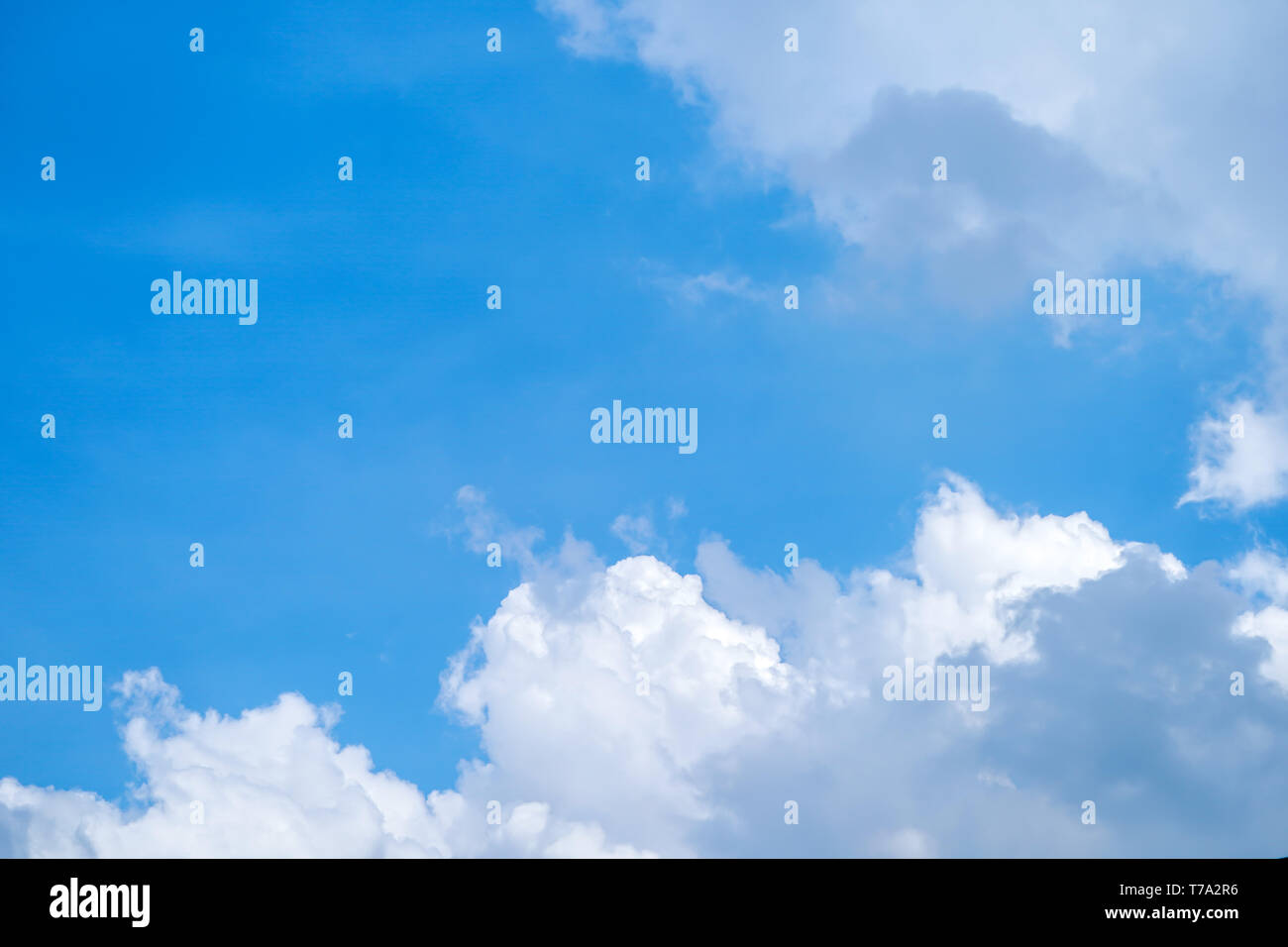 Clearly beautiful blue sky with unique cloud Stock Photo - Alamy