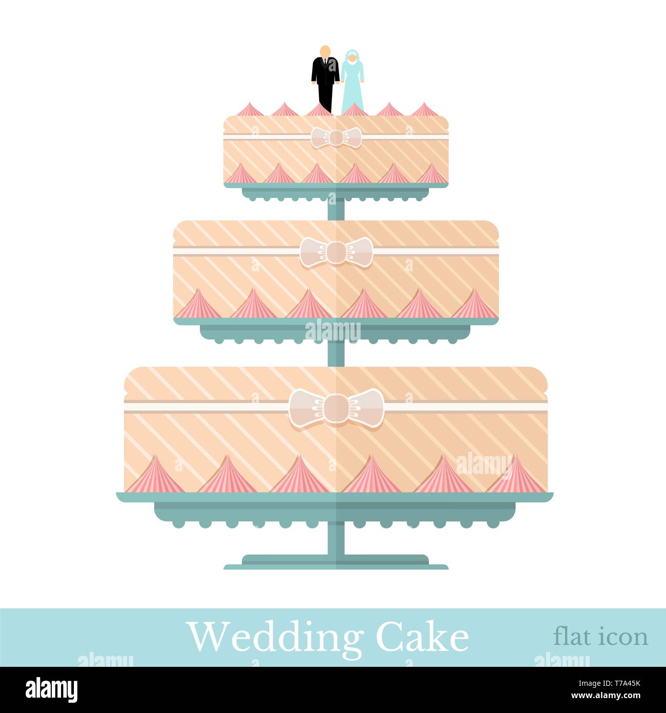 Sweet desert in flat style Stock Vector Image & Art - Alamy