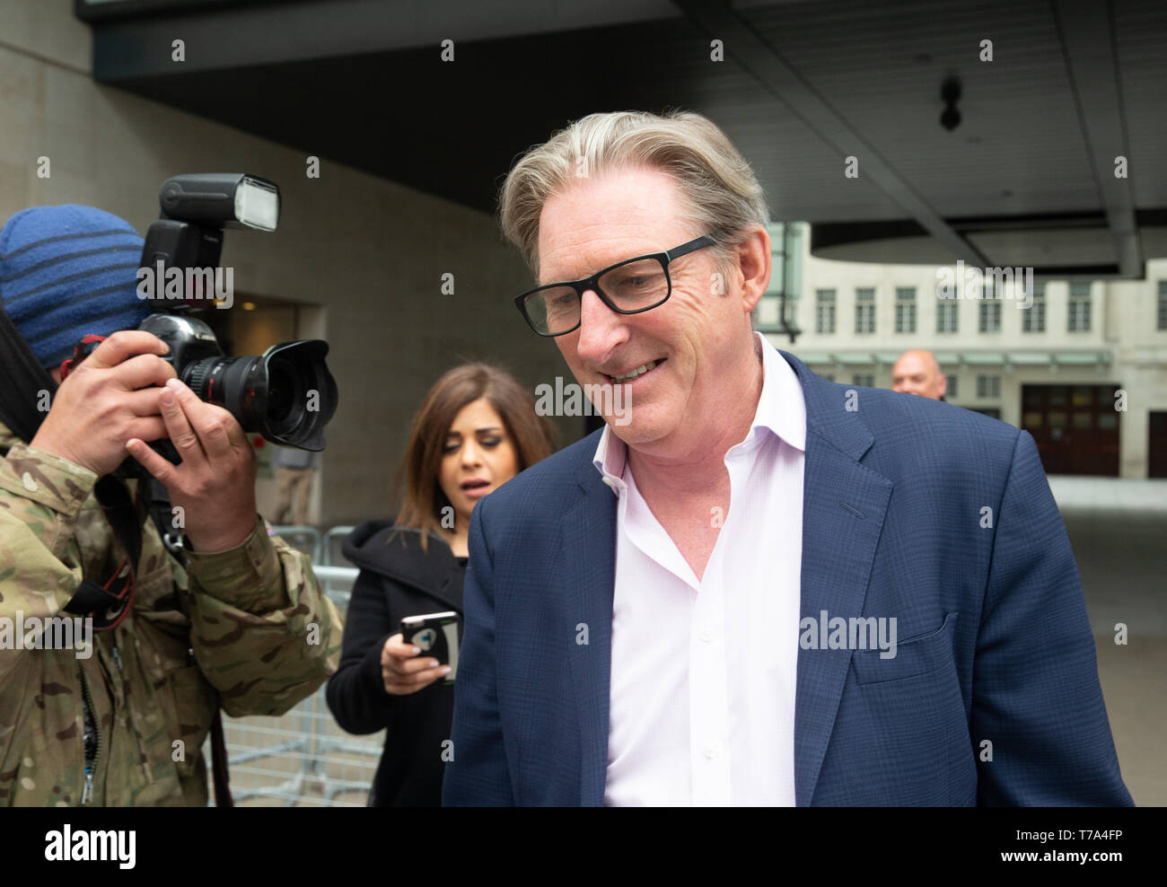 Adrian Dunbar, Actor, leaves the BBC Studios in central London. He ...