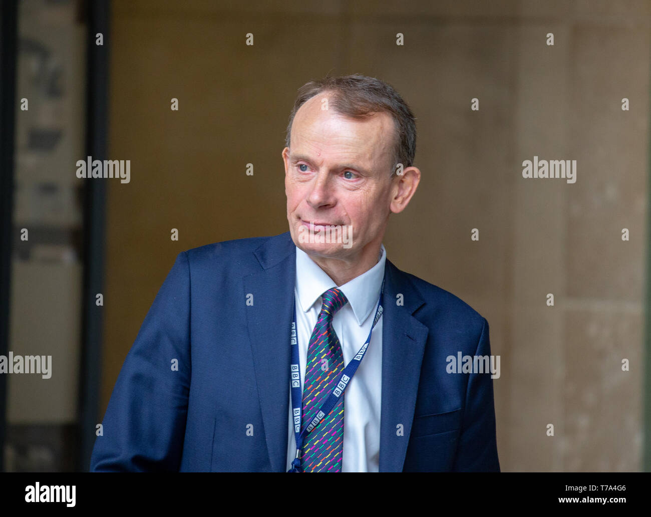Political commentator and Television presenter, Andrew Marr, leaves the ...