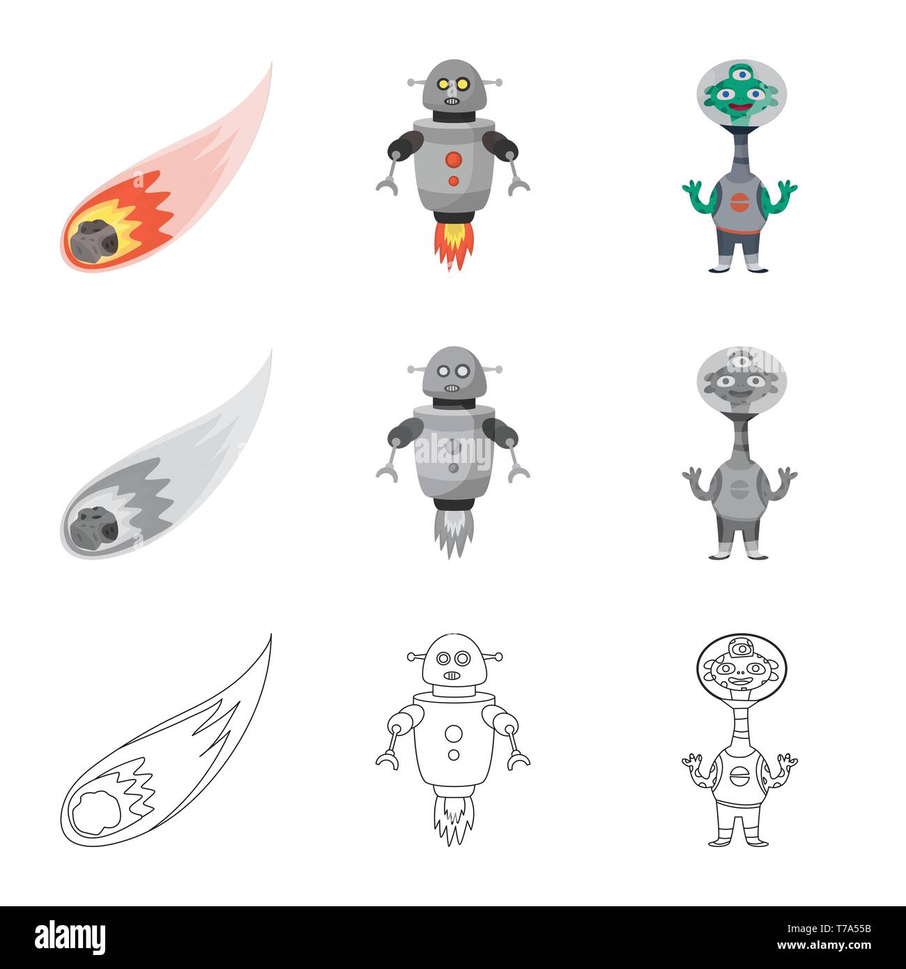 comet,robot,alien,asteroid,program,astronaut,meteor,future,fantasy,rock ...