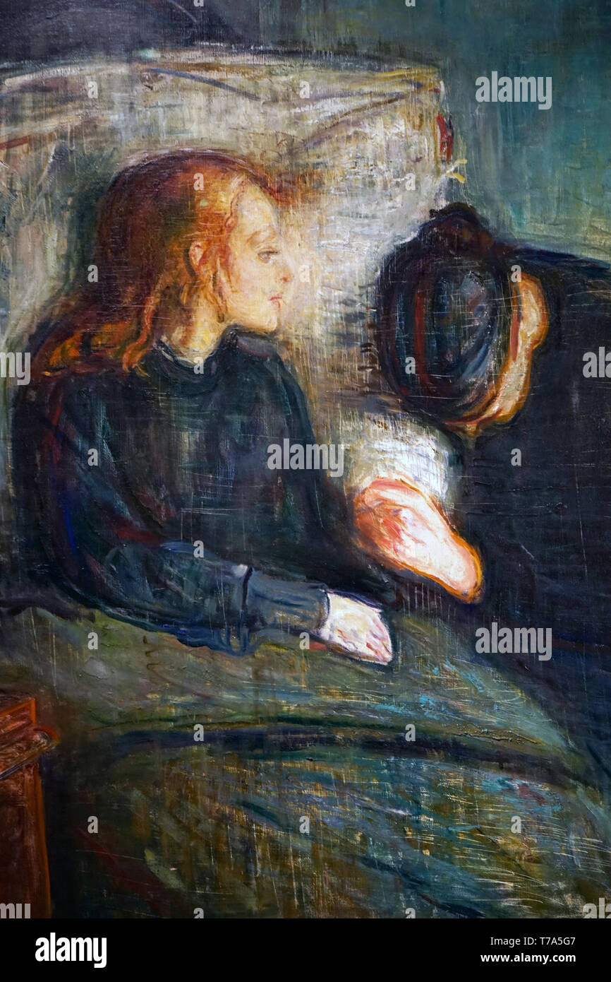 The Sick Child Edvard Munch