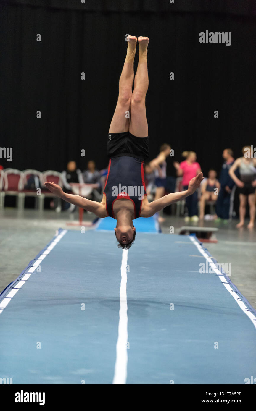 Basingstoke gymnastics club hi-res stock photography and images - Alamy
