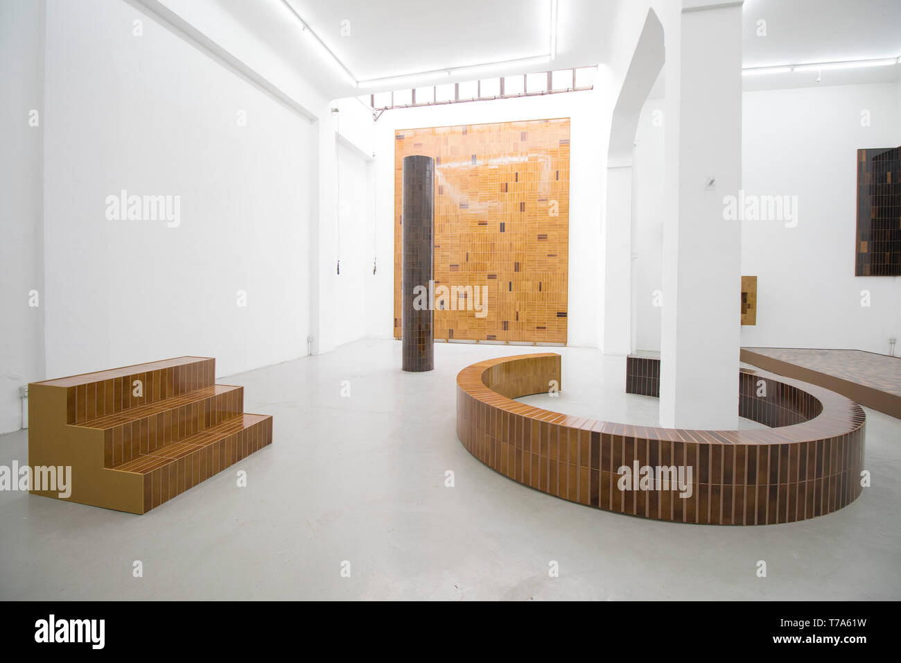 Milano, Italy. April 18 2019. This is a very famous open performance ...