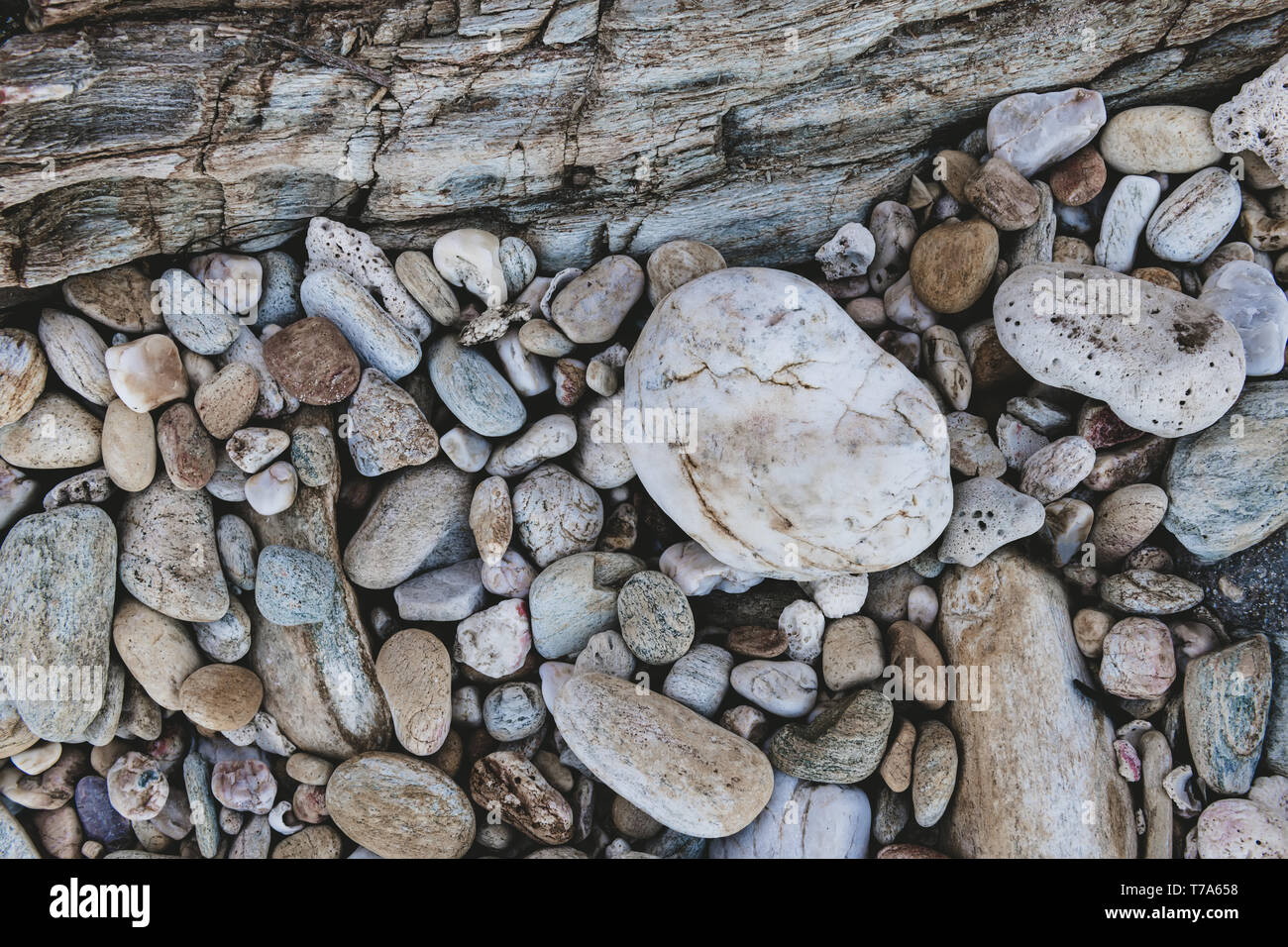 Mix sea rocks background with grey tone color applied concept Stock ...