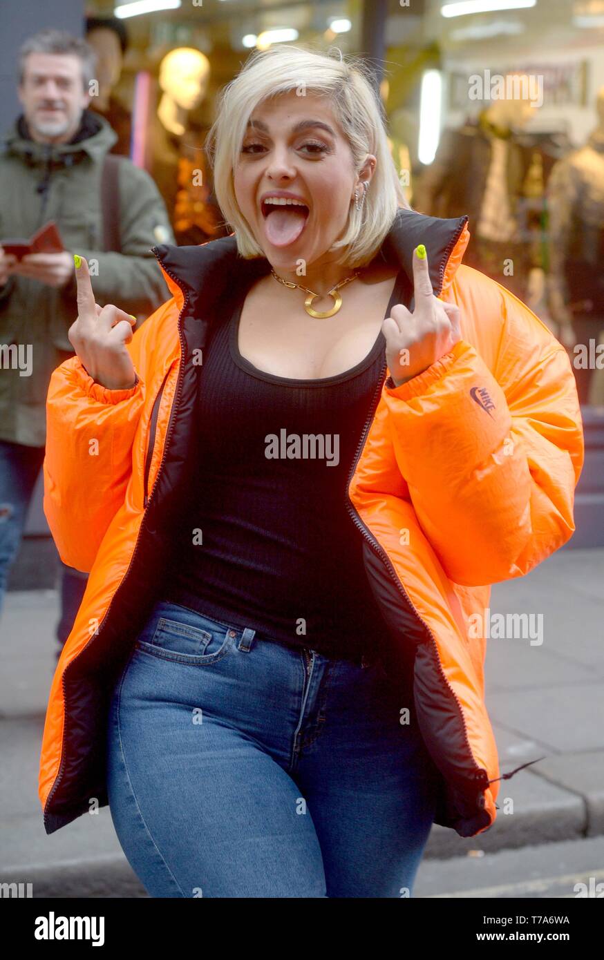 Bebe Rexha out and about in London Featuring: Bebe Rexha Where: London ...