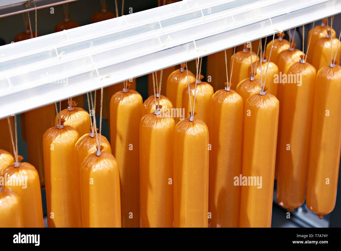 Conveyor sausage hi-res stock photography and images - Alamy