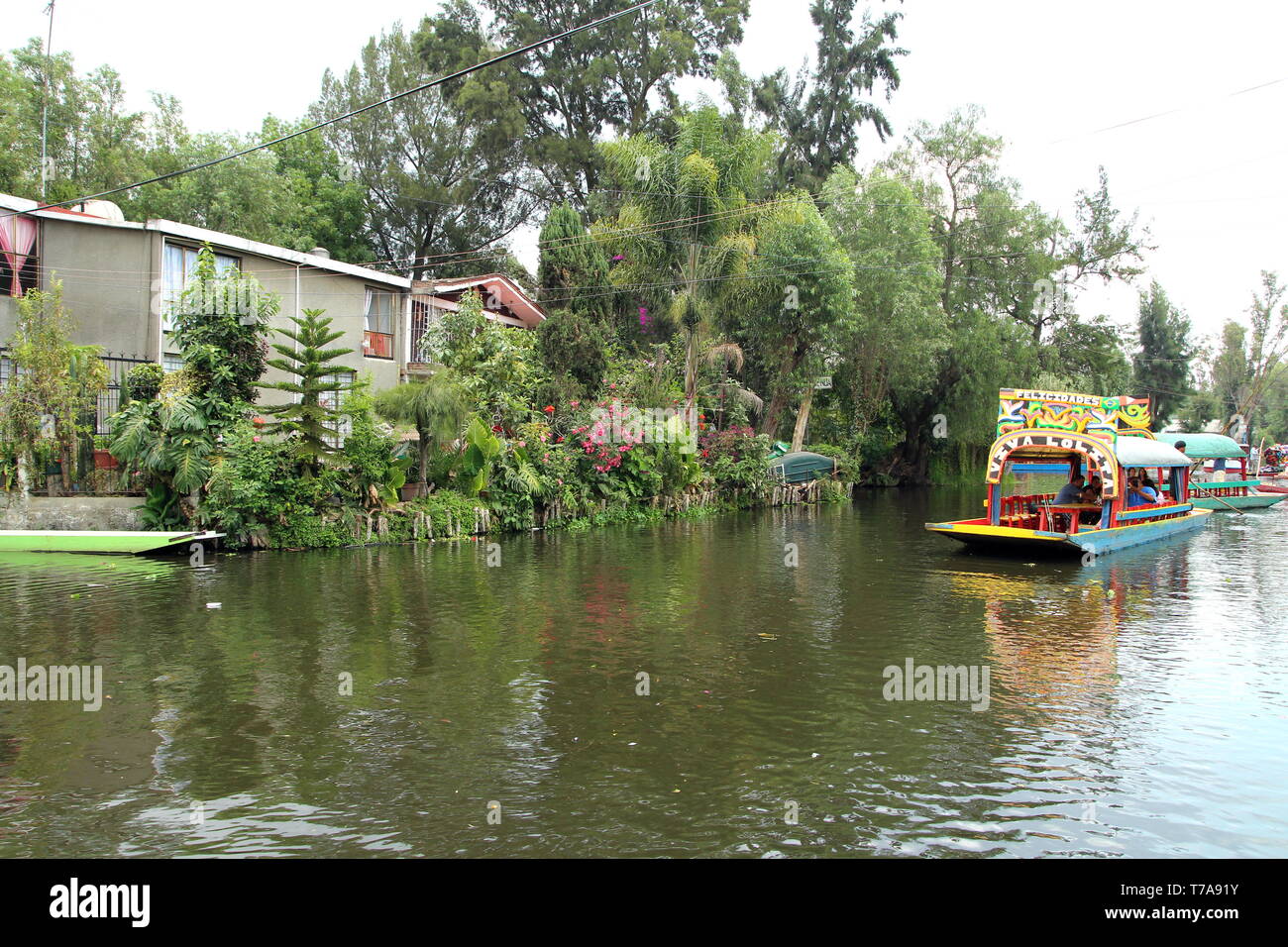 Xochimilco district in Mexico city Stock Photo - Alamy