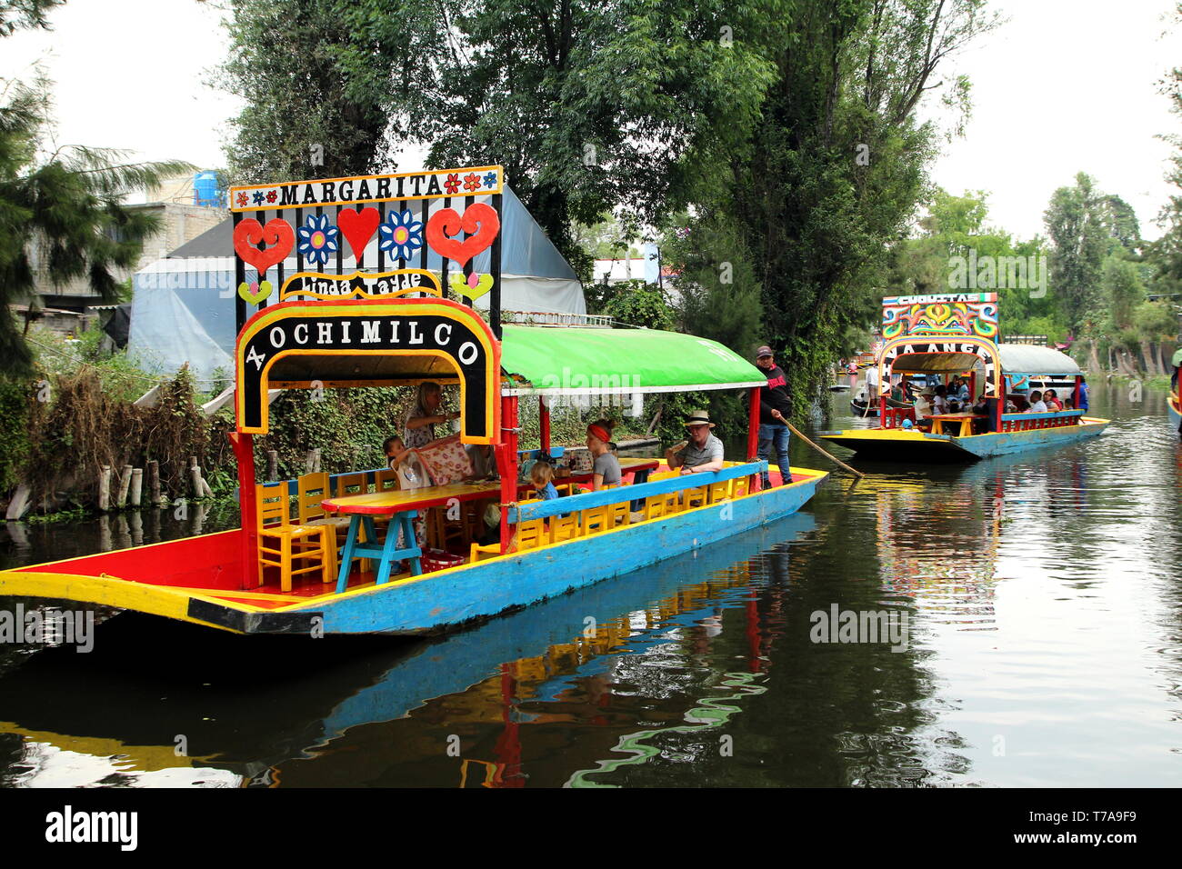 Xochimilco district in Mexico city Stock Photo - Alamy