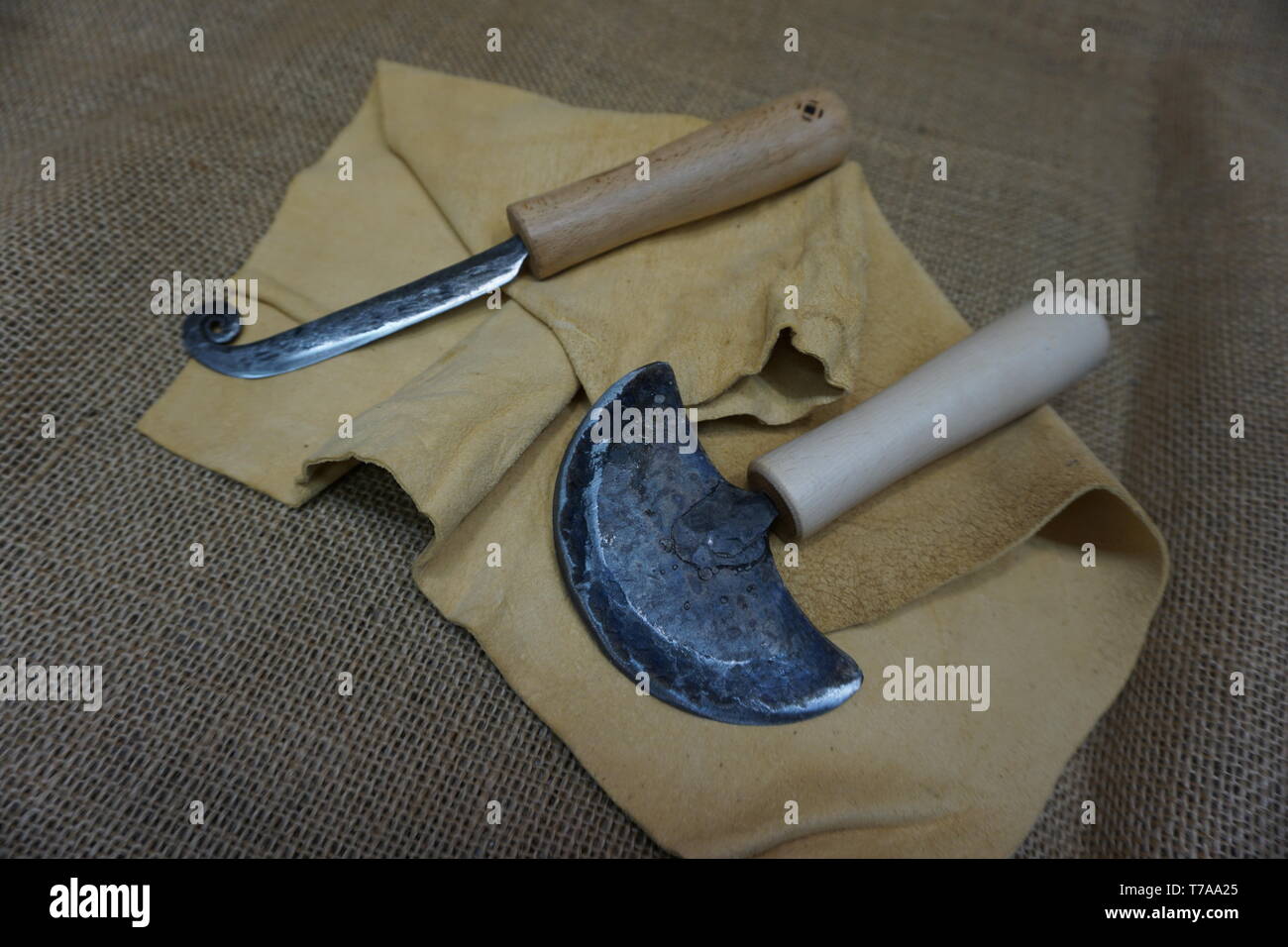 Medieval craftsmen tools High Resolution Stock Photography and Images ...
