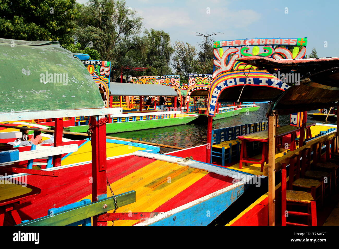 Xochimilco district in Mexico city Stock Photo - Alamy