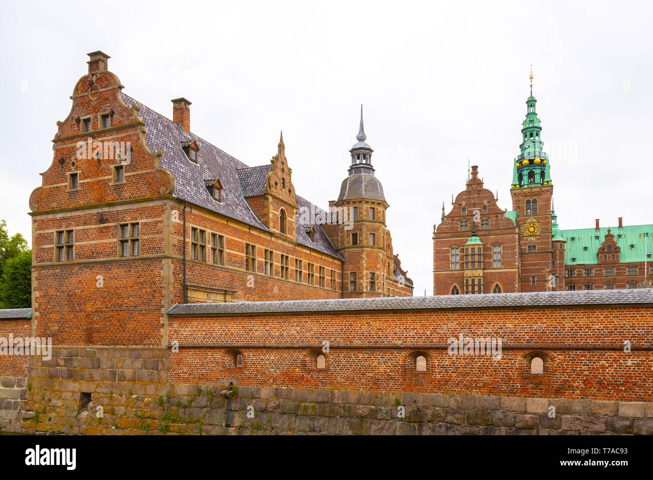 External view Frederiksborg Castle, Denmark Stock Photo - Alamy